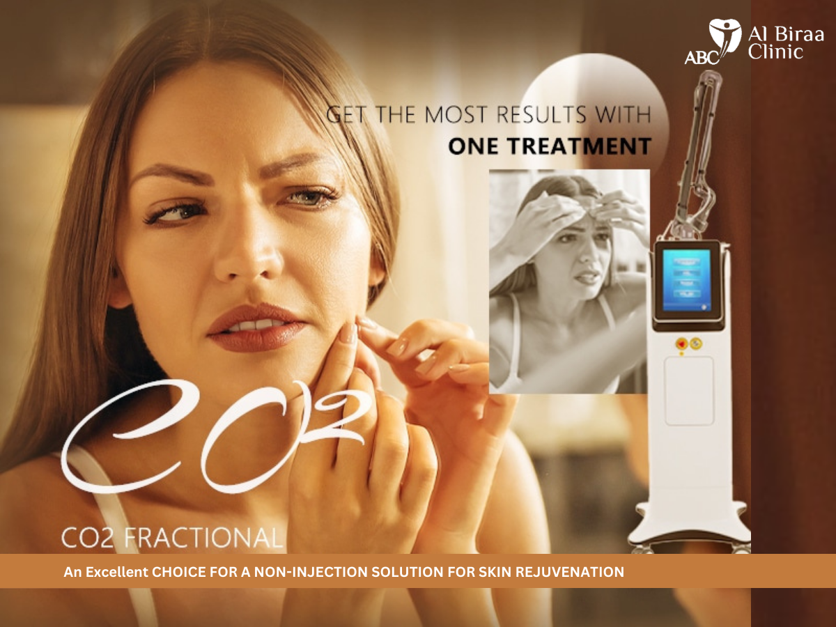 CO2-Carbon dioxide Fractional Laser Skin Treatment in Dubai