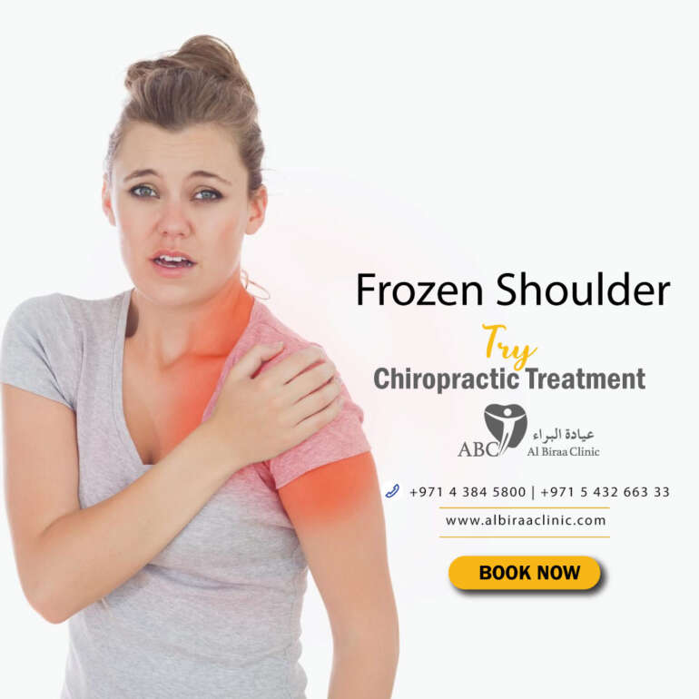 Frozen Shoulder Pain Treatment | Dr. Raslan Chiropractor Dubai